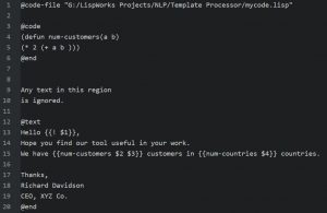 Template-Based Text Generation : Rangarajan Krishnamoorthy on Programming and Other Topics